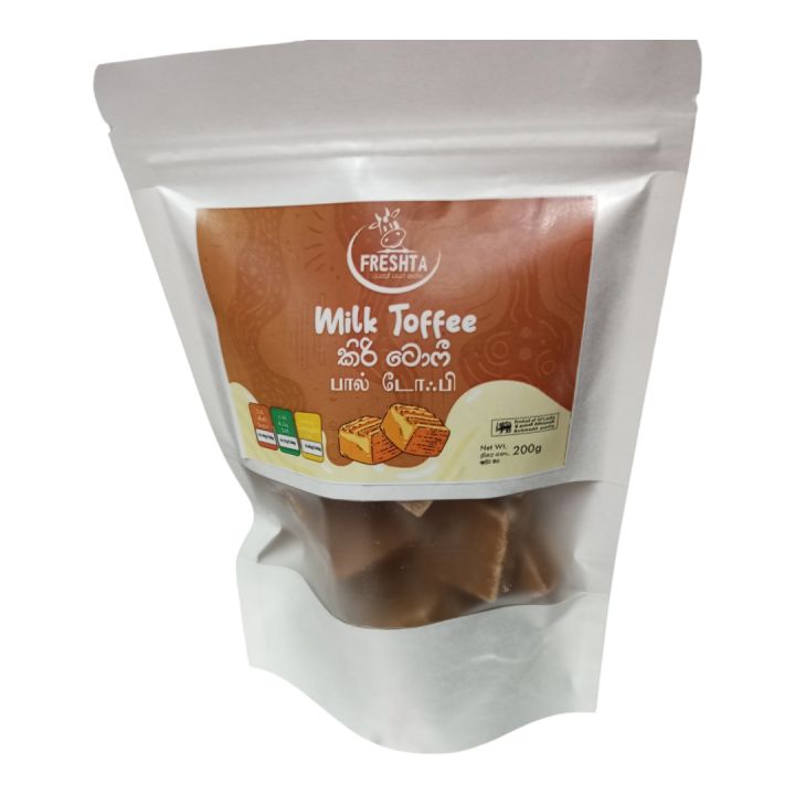 Freshta Premium Quality Milk Toffee -130g(10Pcs) | Daraz.lk