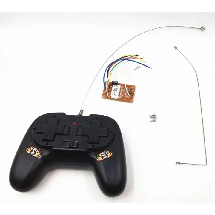 1Set 4CH 27MHZ Wireless Remote Controller Kit for DIY Electric Robot ...