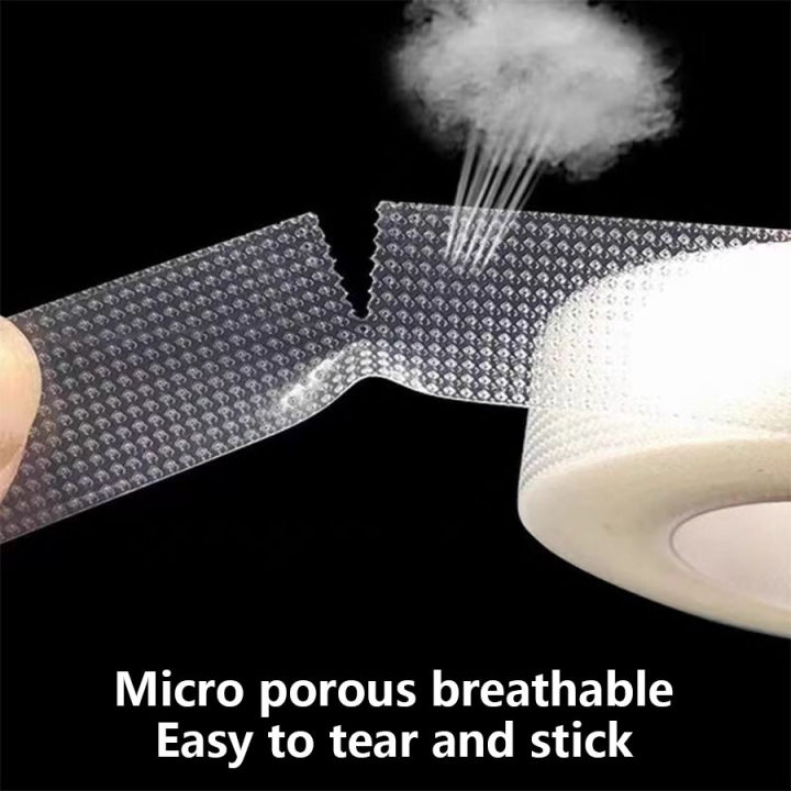 Transparent Tape Easy to Tear Micropore PE Breathable Tape Professional ...