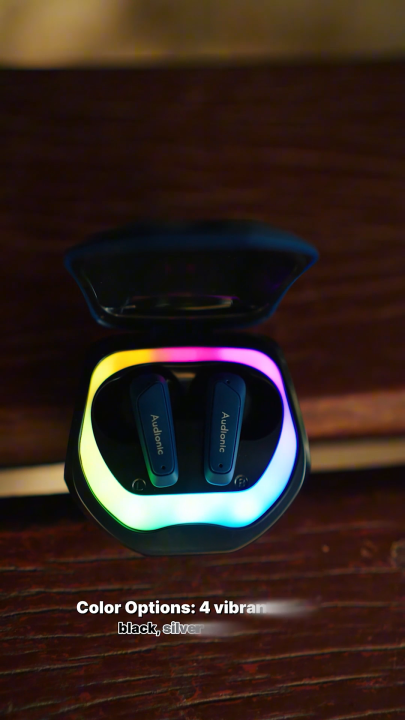 Audionic Airbud Battlebuds Pro Quad Mic | ENC Wireless Earbuds | Gaming ...