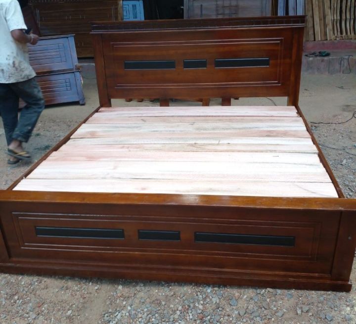 Teak Box Bed 72x48 (6x4) | Daraz.lk
