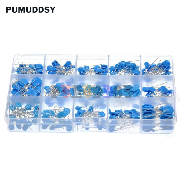 15values*20pcs capacitor set high voltage ceramic capacitors assortment ...