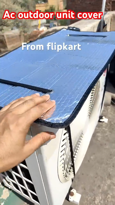 New Window Air Conditioner Outdoor Cover – Waterproof UV Blocker and ...