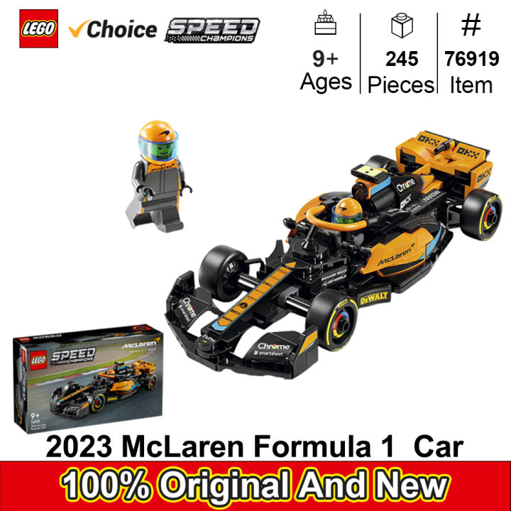 LEGO 76919 Speed Champions 2023 McLaren Formula 1 Race Car Toy for Play ...