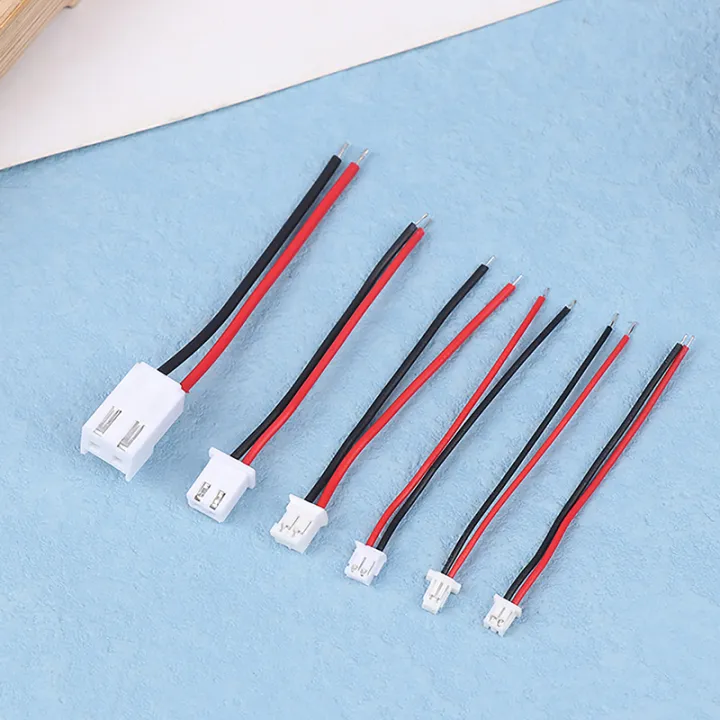 10Pcs Small Mini JST 1.0/1.25/1.5/2.0/2.54/3.96mm PH 2.0mm XH 2.54mm 2 ...