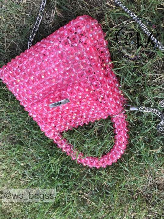 Crystal bag | handmade bags | Daraz.pk