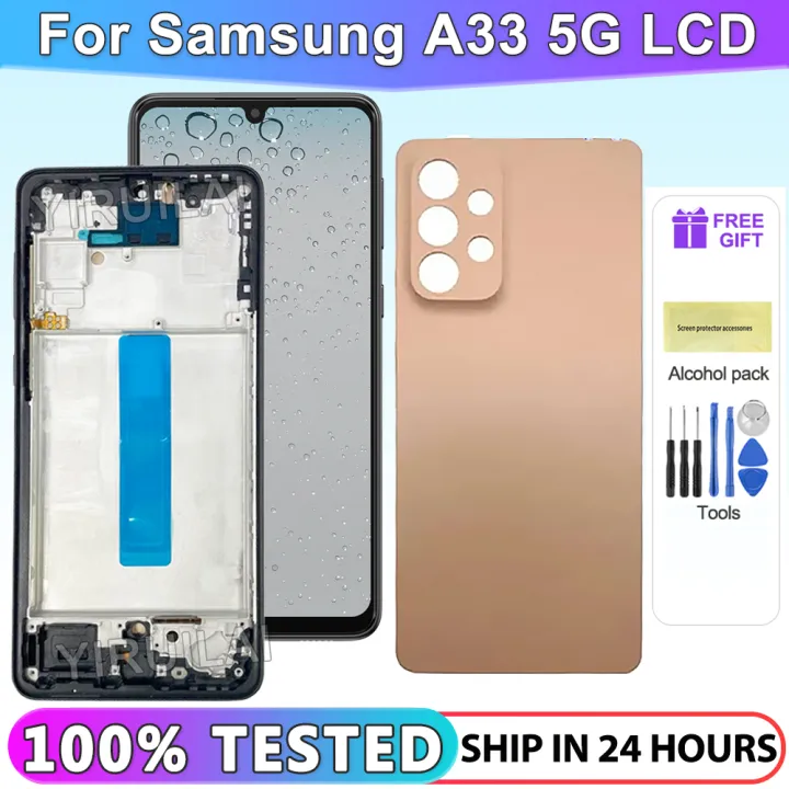Tested For Samsung A33 5G LCD Display Panel Touch Screen Digitizer For ...