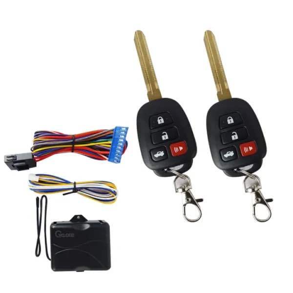 Corvette KD-F95 Universal Car Keyless Entry Half Security System – Dual ...