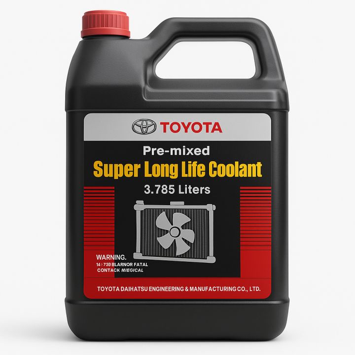 Toyota Super Long Life Coolant – Pre-Mixed – 3.785 Liters /Made in ...