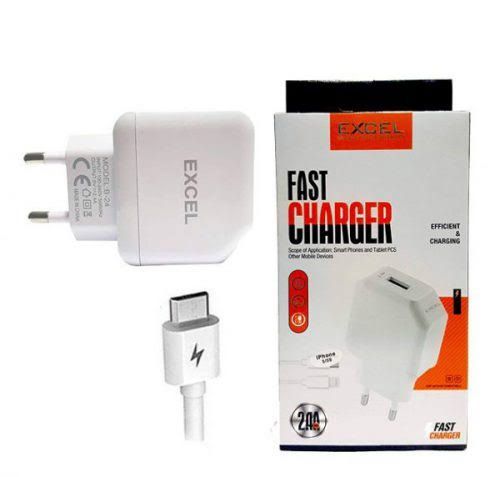 Excel 18W type C fast charger auto id | Daraz.com.bd