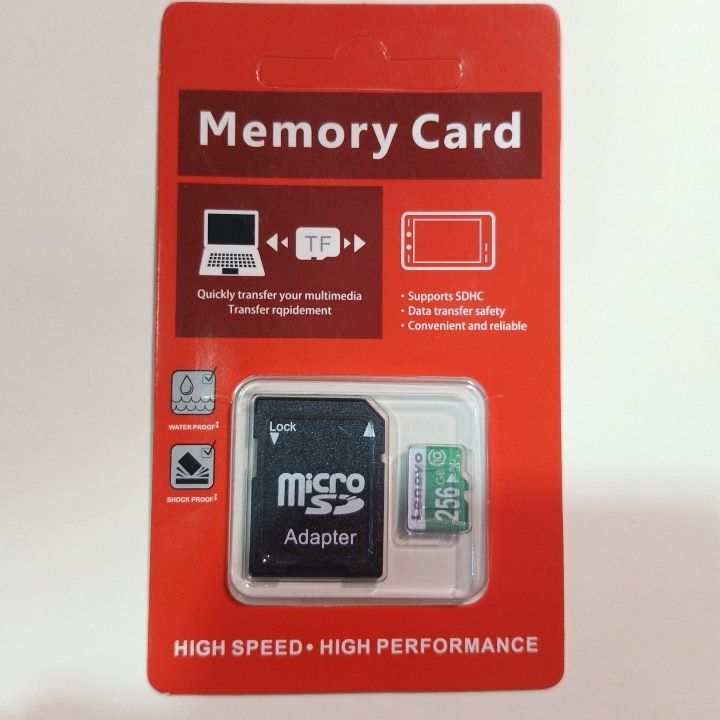 Lenovo Micro SD Card 256gb free adapter | Daraz.pk