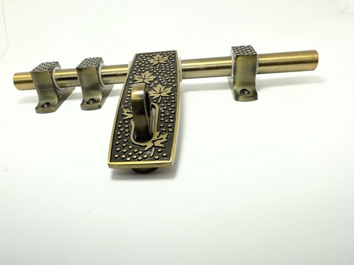 Shams Fancy Door Aldrop Antique Polished Leaf Hasbolt 5mm Heavy Door ...