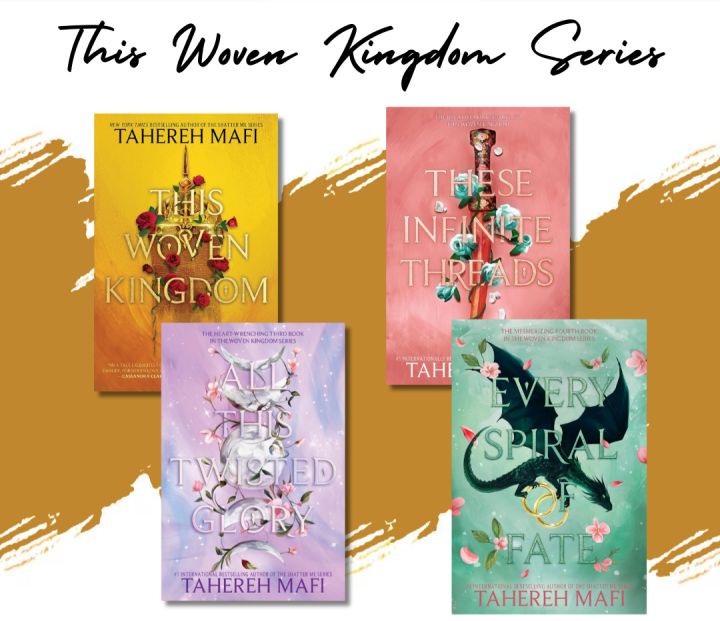 this woven kingdom series by Tahereh Mafi 4 books set ( this woven ...