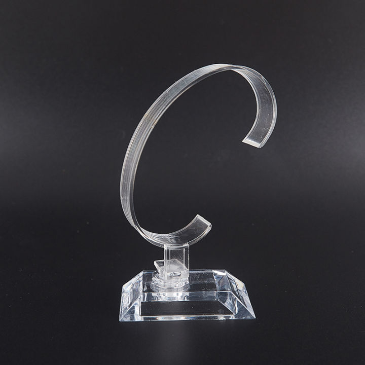 Plastic Wrist Watch Display Rack Holder Sale Show Case Stand Tool Clear ...