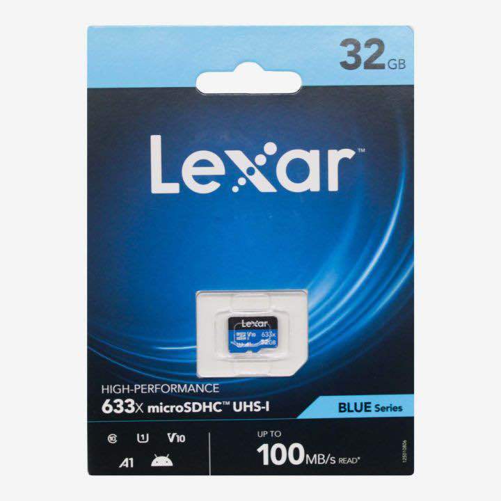 Lexar 32gb memory card 100mbps micro sd card 1 year warranty | Daraz.com.np