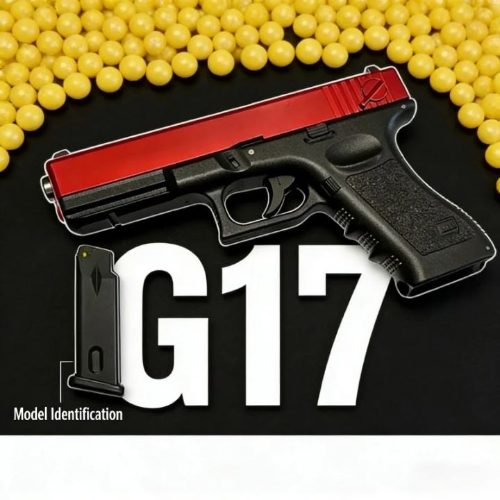 Manual G17 Soft Bullet Toy Gun High Quality Air Gun Lower Magazine ...
