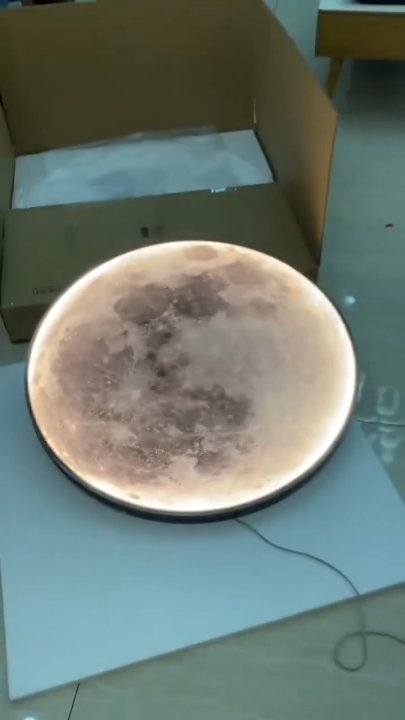 Moon Ceiling Light Modern Bedroom Lamp Balcony LED Ceiling Lamp Aisle ...