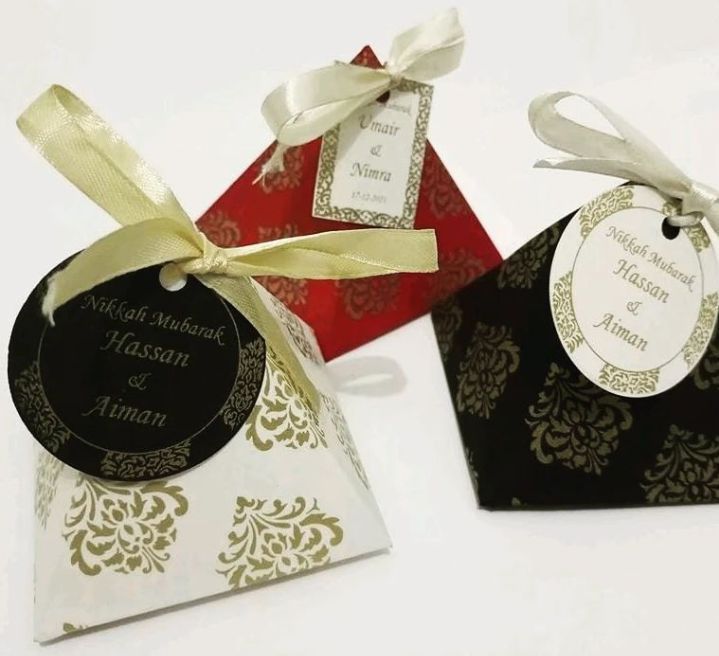 3 In 1 bid boxes | Mix colour Customized boxes | 100 piece | Daraz.pk