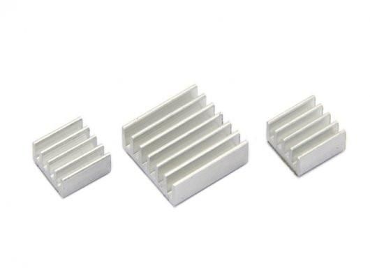 Aluminum heatsink kit for Raspberry Pi chip heat sink | Shop.com.mm