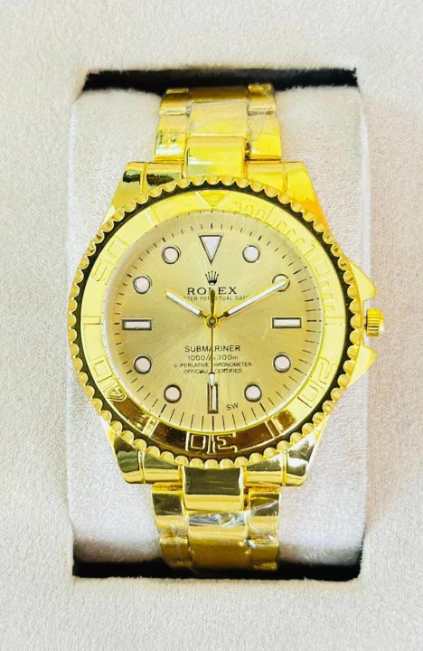 Rolex Watch Men Gold Watch | Daraz.lk
