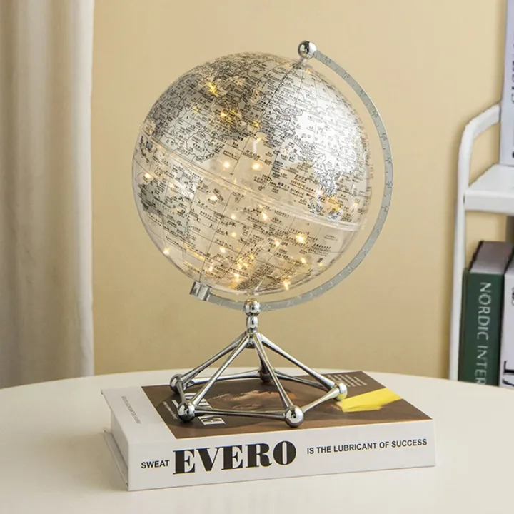 Golden Globe Factory Earth HD Globe Club, 20cm students teach transparent globes. Indoor ...
