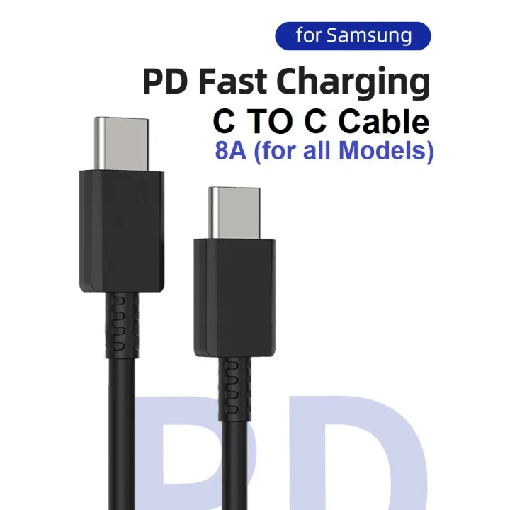 New Turbo Charge Cable Original 8A 33W type c to type c cable Type C ...