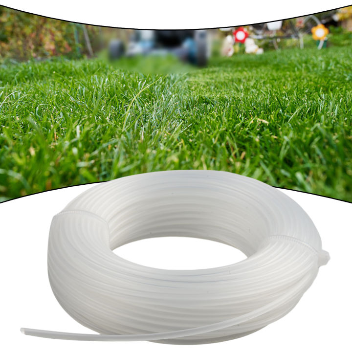 1 Roll 20M 1.6/2.0MM String Trimmer Line Nylon Grass Trimmer Rope Brush Cutter Strimmer Line ...