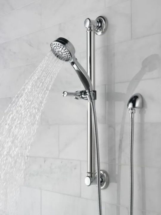 Bathroom Shower Bar Full Set/ Hand Held Telephone Shower Full Set ...