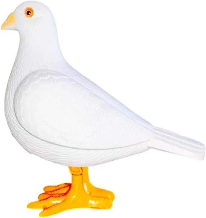 HOT DEAL NO1.Toys Key Operated White Pigeon Toy 1. Key Operated Pigeon ...