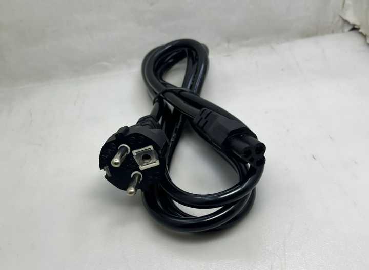 C5 Cloverleaf / Mickey Mouse Power Cable - 3 Pin to EU 2 Pin Adapter ...