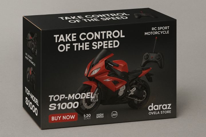 A Remote control Stunt Bike with led lights Rechargeable | Daraz.pk