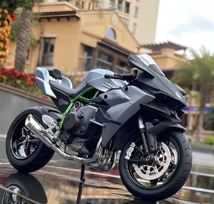 Diecast Kawasaki Ninja H2R, Ducati Double Silencer, VAS Panigale Bike ...