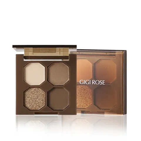 Gigi Rose Eye Shadow Quad Palette – 4-Color Eyeshadow Compact | Daraz.pk