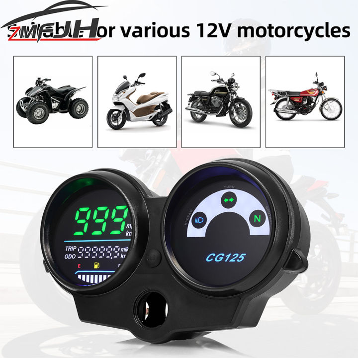 Digital Speed Meter For Motorcycle For CG125 2000 to 2008 Fan 125 Titan ...