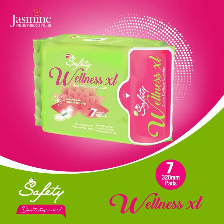 2 packets of Safety Wellness XL ULTRA Pads 320 mm 7 pcs/pack | Daraz.com.np