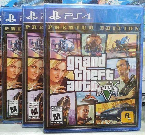 PS4 GTA V Premium edition | Daraz.lk