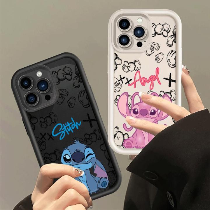 Disney Stitch Case for iPhone XS Max 14 Plus 13 Mini 11 Pro 15ProMax XR ...