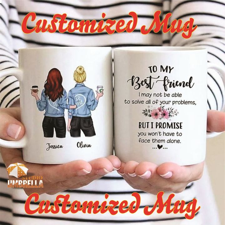Customize Mug - Friendship Mug - Name mug - Picture Mug - Gift for ...