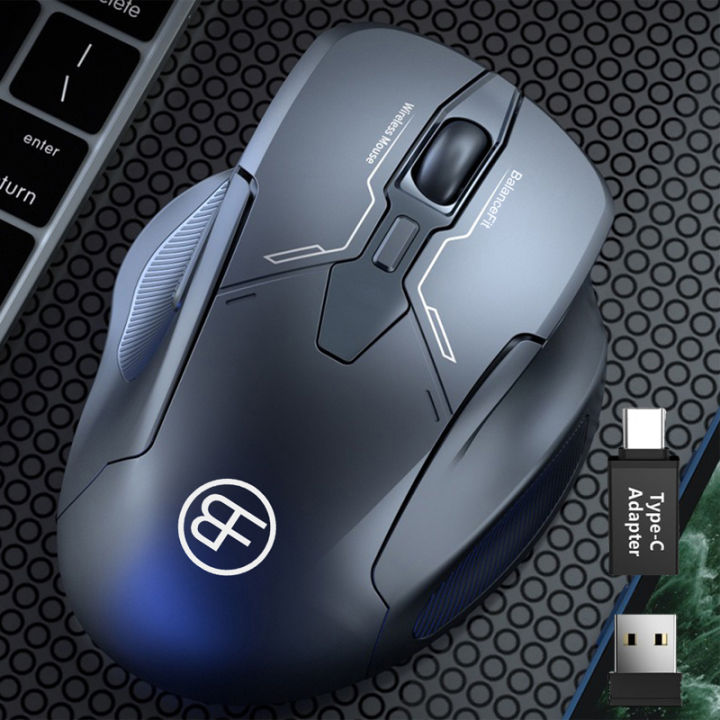 Wireless Gaming Mouse 2.4G Ergonomic Cordless Mouse with USB Receiver ...