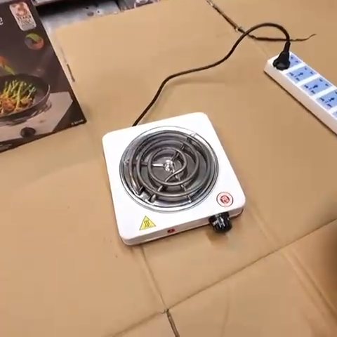 Electric Stove Hot Plate Cooker 1000W | Portable Single Burner with ...