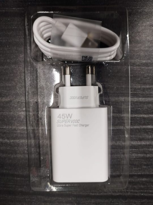 Official Realme 45W Super Vooc Fast Charger Original Premium Quality ...