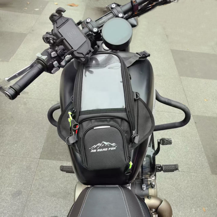 HOT Motorcycle Fuel Bag Mobile Phone Navigation Tank Multifunctional ...