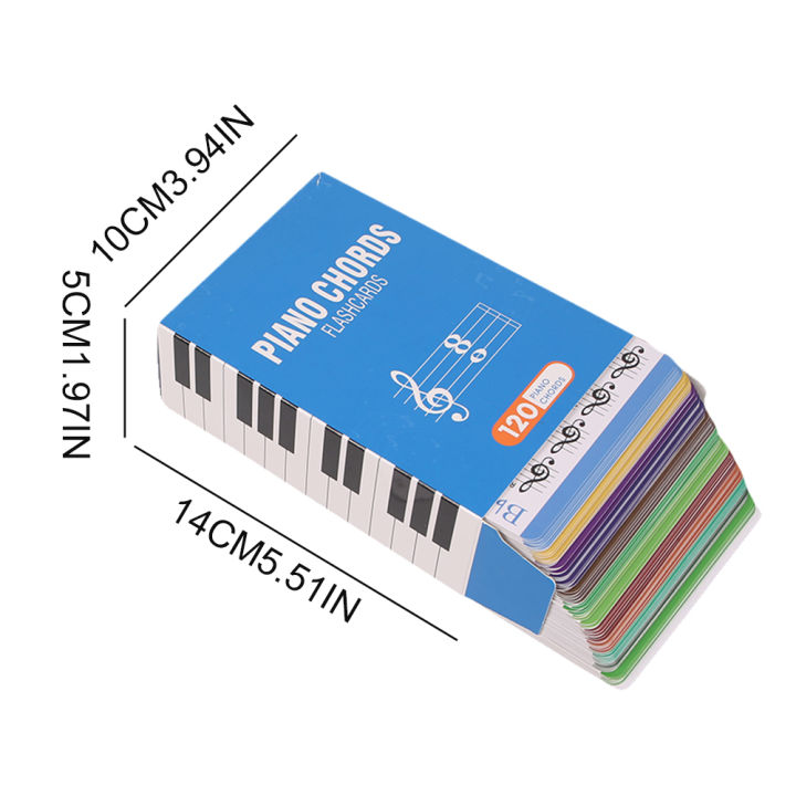 Piano Chord Flashcards Piano Chords Chart Included Flash Cards for 120 ...