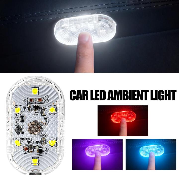 Car LED Ambient Light RGB Multicolor Atmosphere Light, Wireless No ...