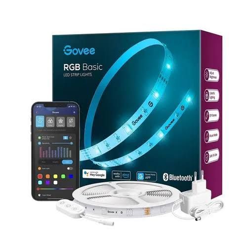 Govee RGB Basic LED strip lights H615A 5m | LED Strip | Wi-Fi, RGB ...