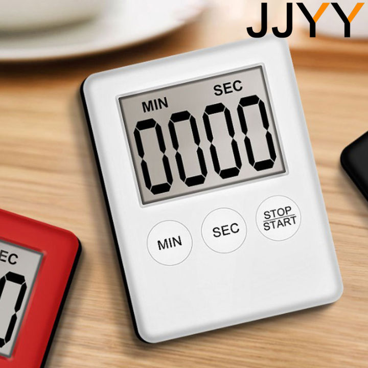 JJYY Super Mini LCD Digital Display Kitchen Timer Square Kitchen ...