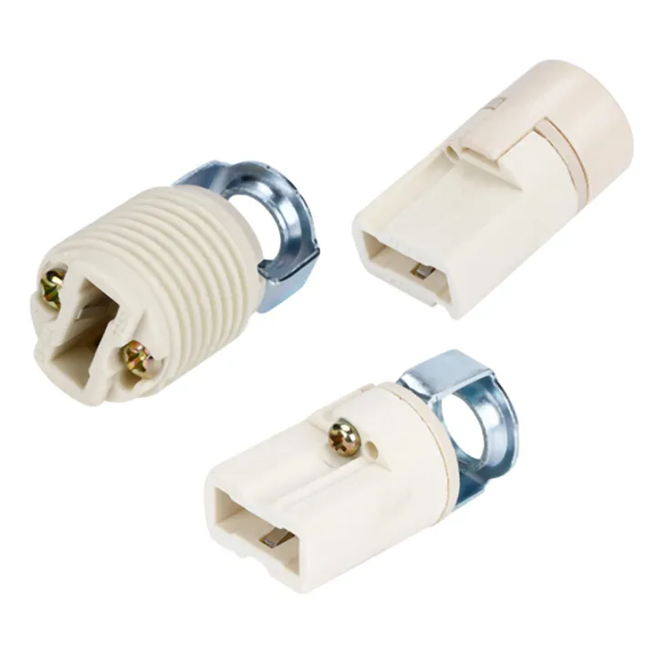 G9 Screw DIY Light Ceramic Lamp Holder Household Table Floor LED Bulb ...