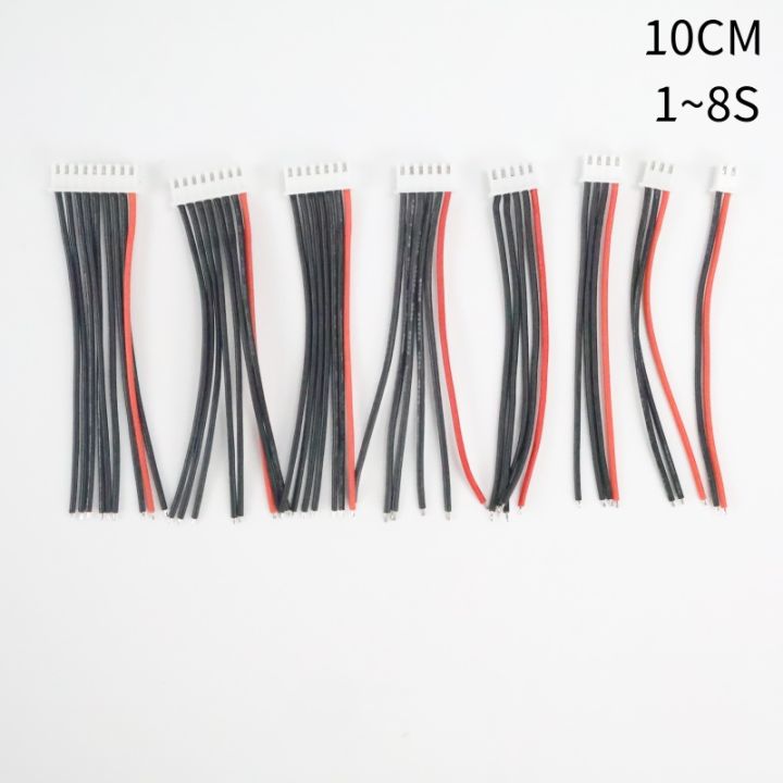 12Pcs/lot 10CM 1S 2S 3S 4S 5S 6S 7S 8S JST-XH JST XH Connector Adapter ...