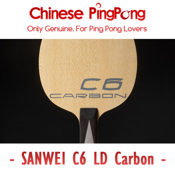 SANWEI C6 LD CARBON Table Tennis Blade Racket Fast Attack Ping Pong Bat ...