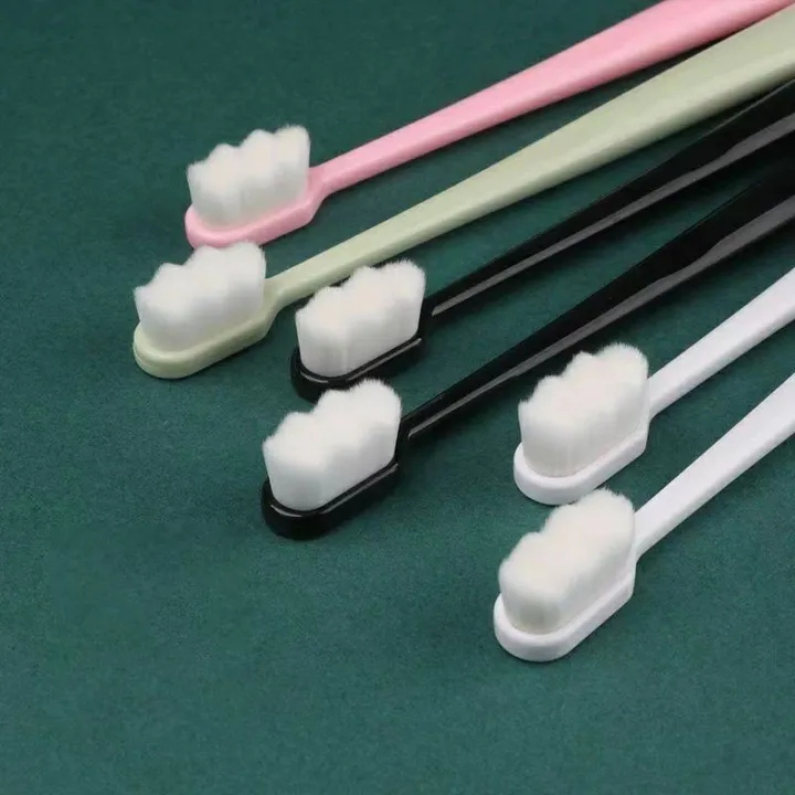 Super Soft Microfiber Tooth Brush Ultra Soft-Bristled Toothbrush Micro ...